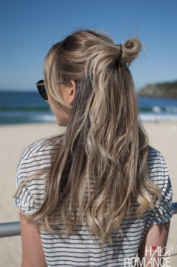 Half top knots - your new favourite hairstyle - Hair Romance