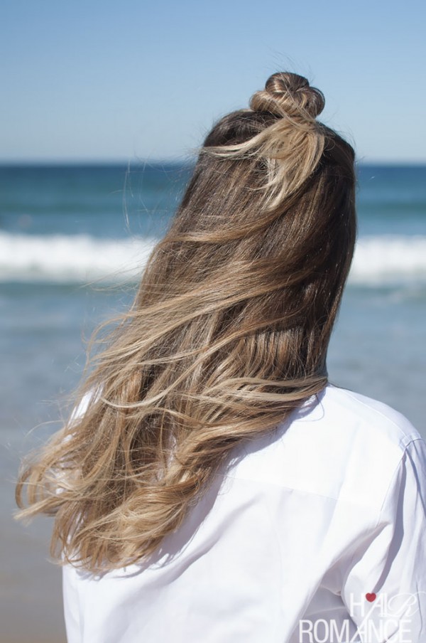 Half top knots - your new favourite hairstyle - Hair Romance