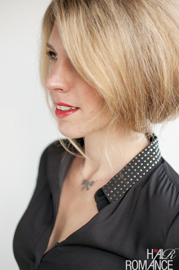Faux bob hairstyle tutorial - try out short hair before the big chop ...