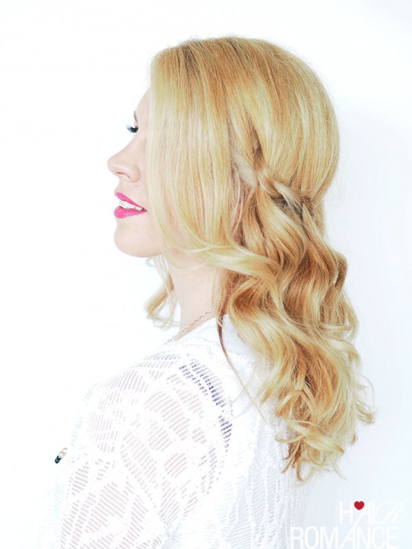 The easiest way to do a waterfall twist braid - Hair Romance