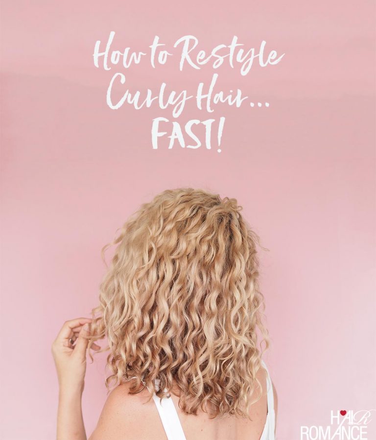 How to restyle curly hair fast - Hair Romance